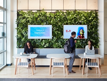 Spacestor | Workspace of the Week - YouTube Headquarters Lobby, San Bruno