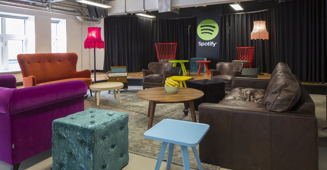 Spacestor | Workspace of The Week - Spotify, London